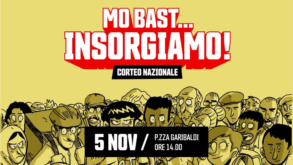 Mo Bast… Insorgiamo